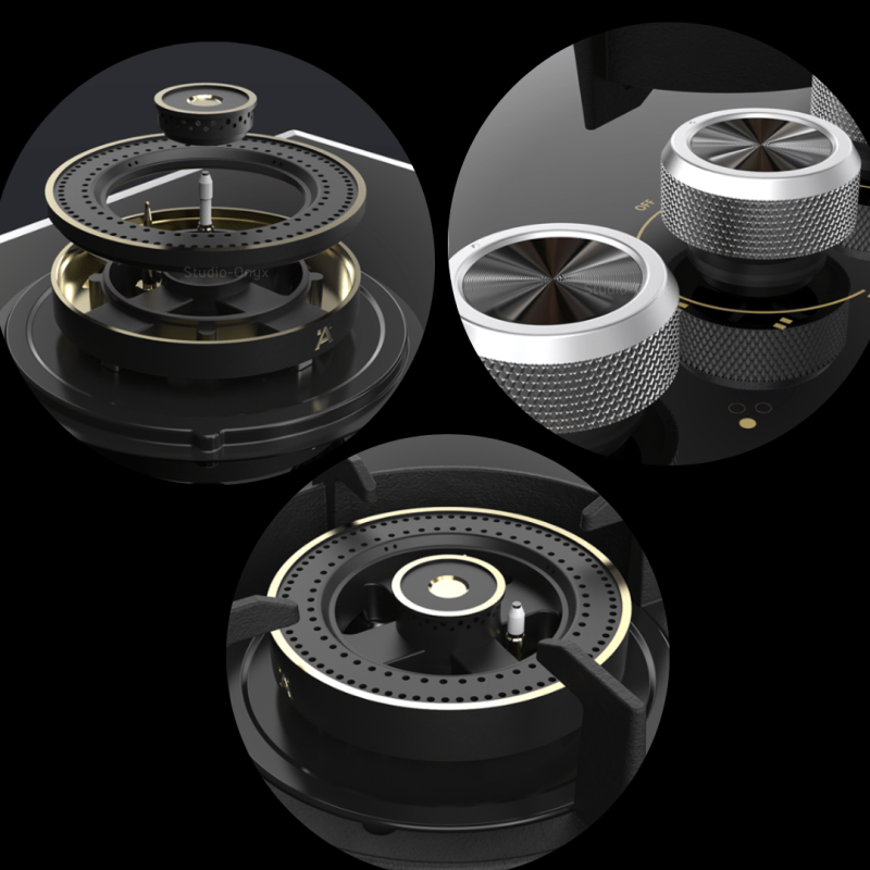 Hafele Altius 378 Fully Sealed Gas Hob | Best price | @studio onyx